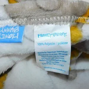Honey Bunny | Other | Honey Bunny Hedgehog White Brown Yellow Plush ...